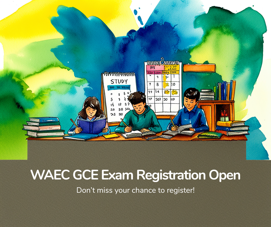 WAEC GCE 2025: Registration step by step